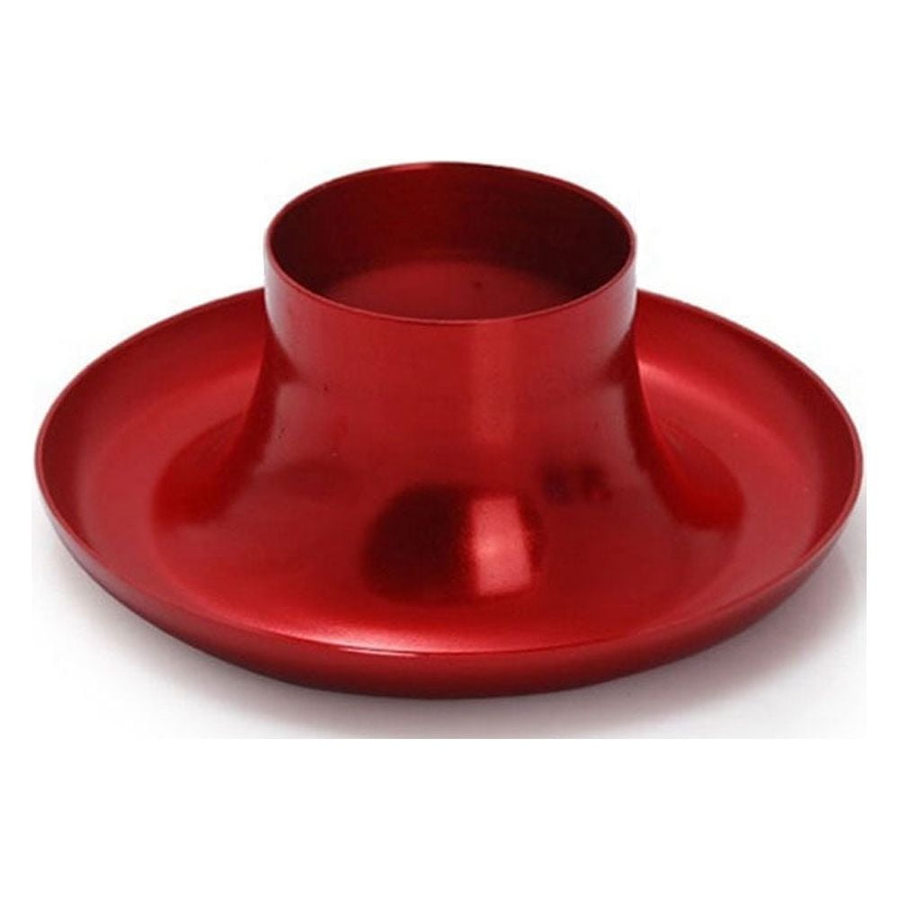 3" Inlet Car Air Intake Turbo Inlet Horn Velocity Stack Red Bezel ...