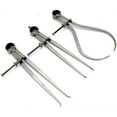 3 Inside Outside Divider Calipers Machinist Tool Set 8" - Walmart.com