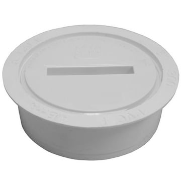 Jones Stephens T35206 T35206 6 Pvc Test Cap - White - Walmart.com