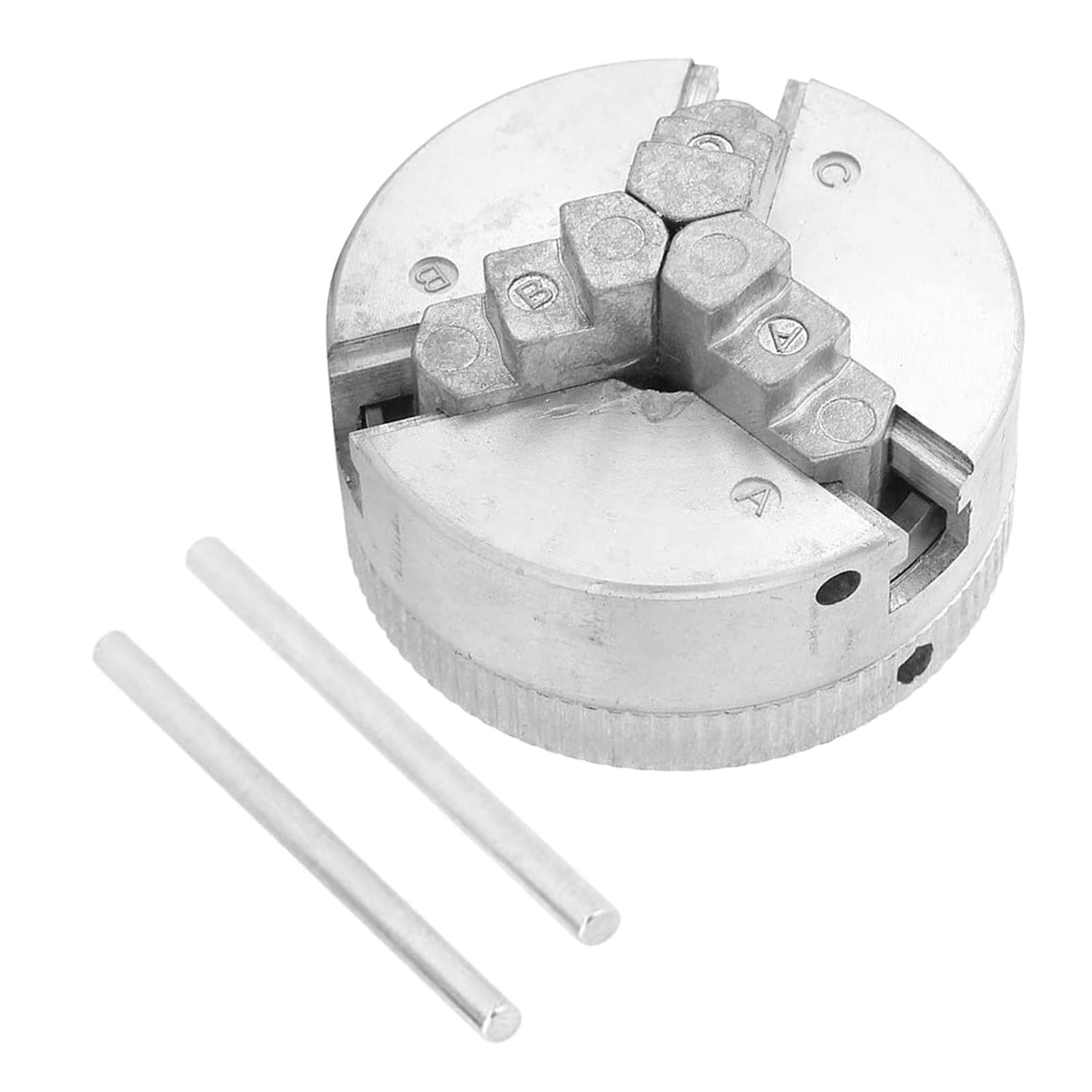 3-Jaw Chuck, Three Jaw Self Centering Lathe Chuck for Mini Lathe, Large ...