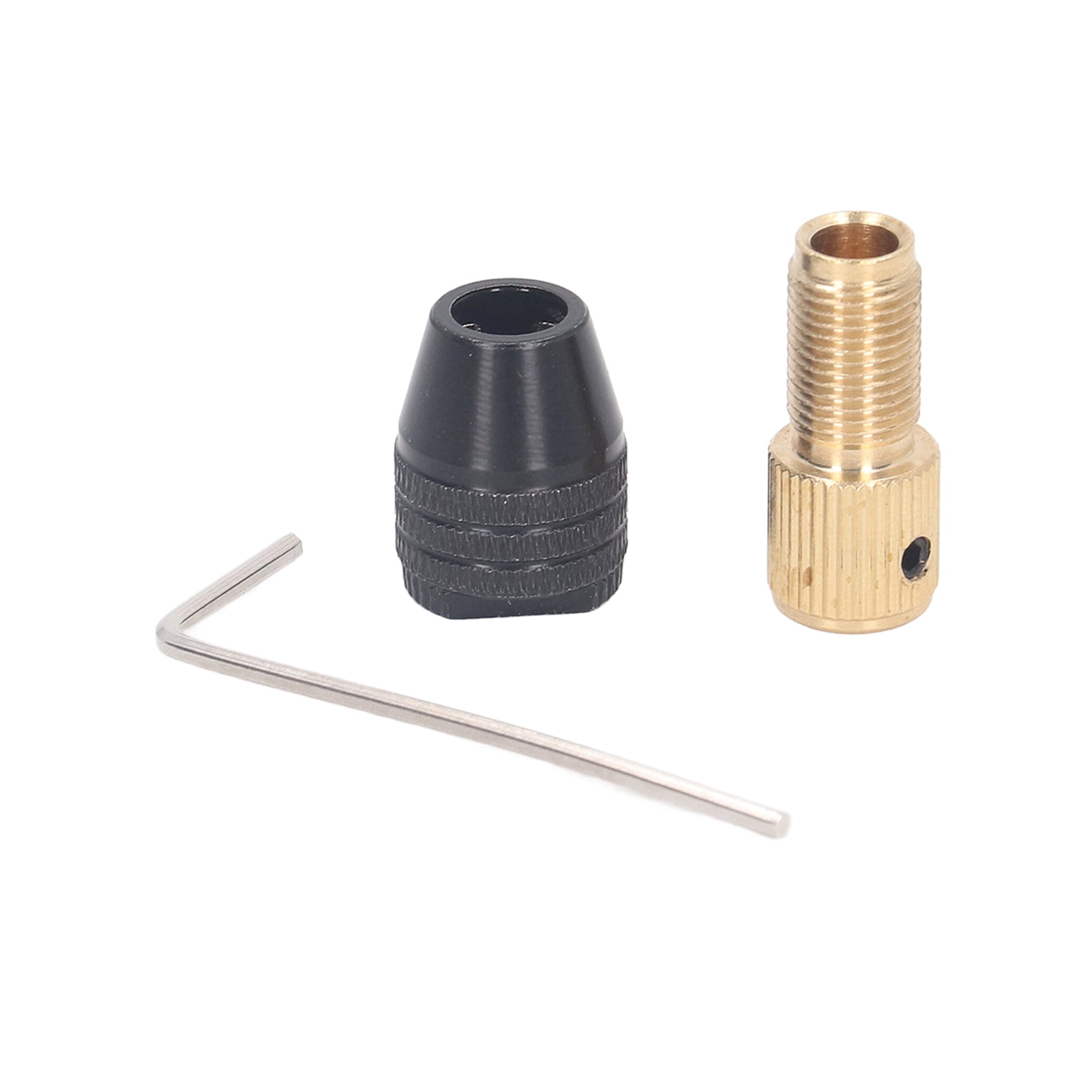 3 Jaw Drill Chuck Rotary Tool Self Tightening Collet Straight Lines ...