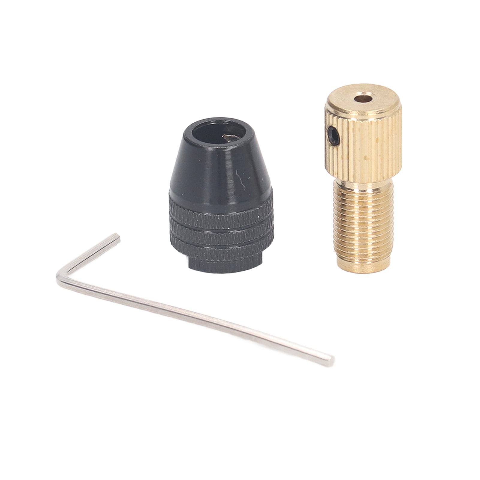 3 Jaw Drill Chuck Rotary Tool Self Tightening Collet Straight Lines ...