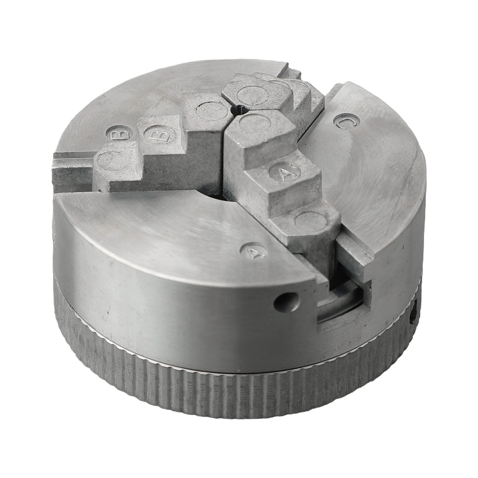 3 Jaw Manual Lathe Chuck Self-Centering Mounting Bolts Grinding Tool ...