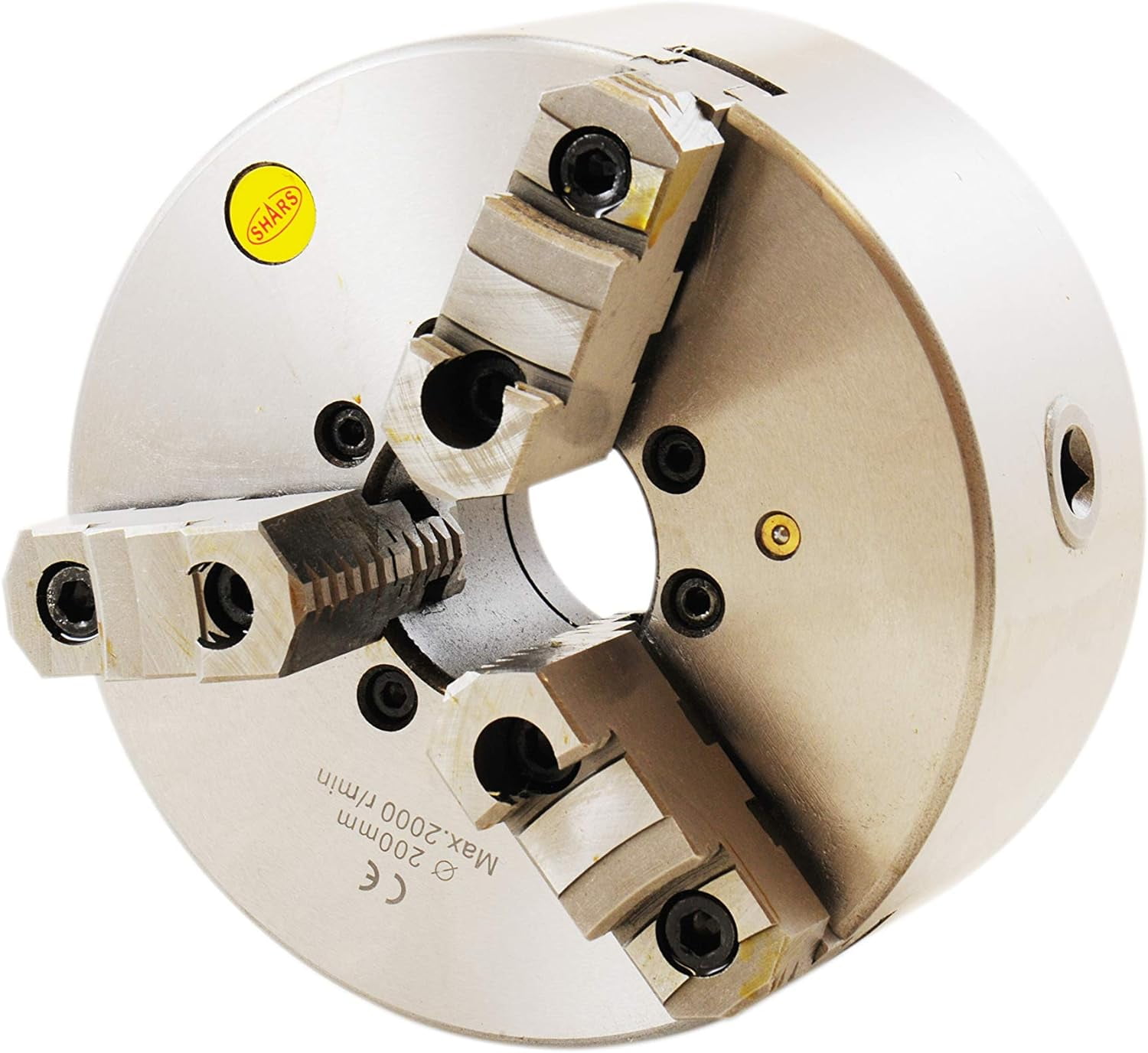 3 Jaw Self Center D1-6 Mounting Lathe Chuck Reversible .0039 TIR Cert ...