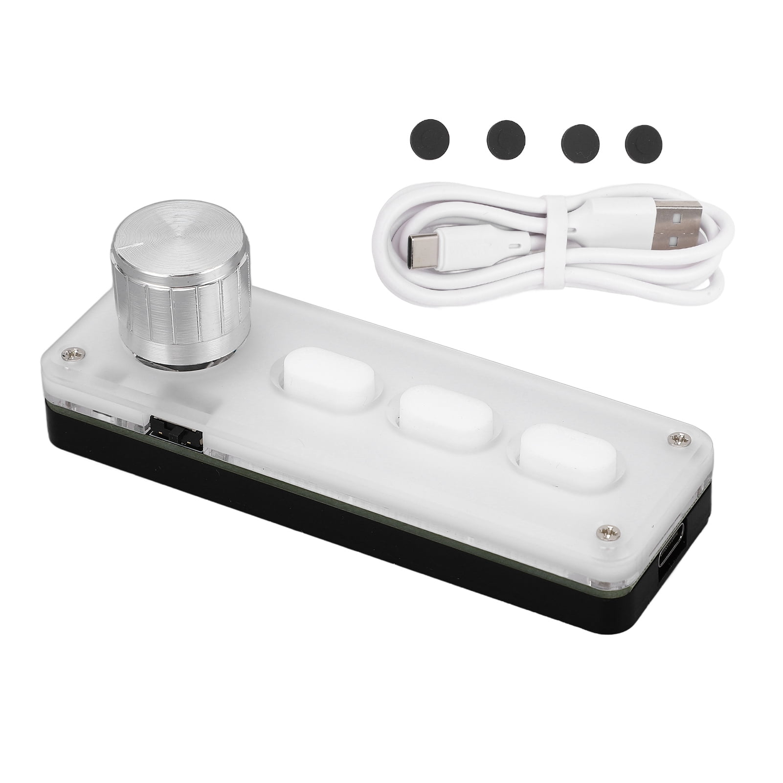 3 Key Keypad Bluetooth Wireless USB Wired Programmable DIY Keyboard ...