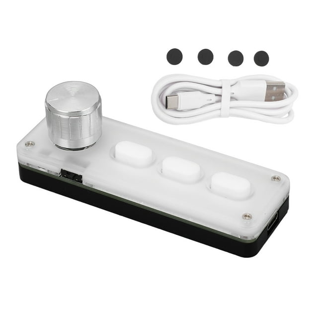 3 Key Keypad Bluetooth Wireless USB Wired Programmable DIY Keyboard ...