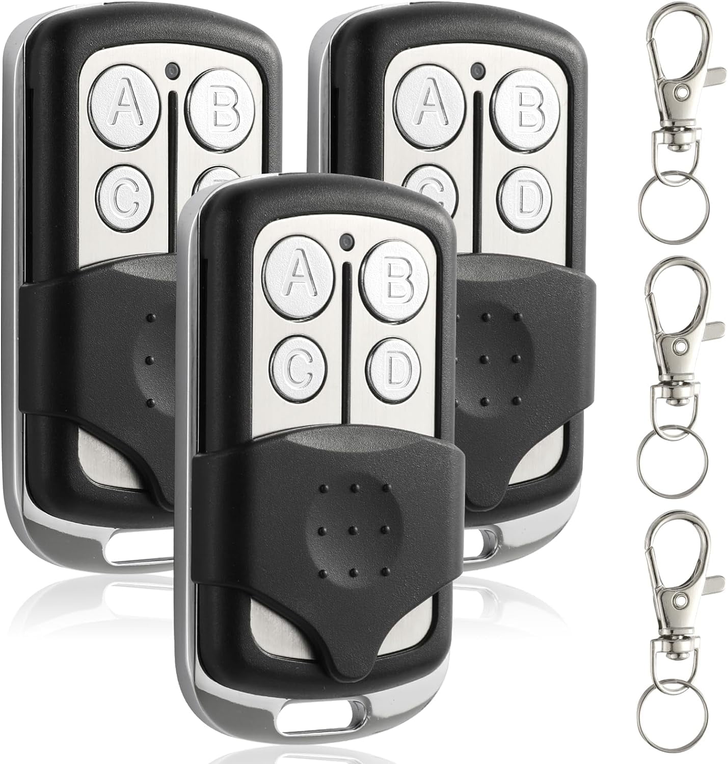 3 Keychain Garage Door Opener Remote,Compatible with LiftMaster ...