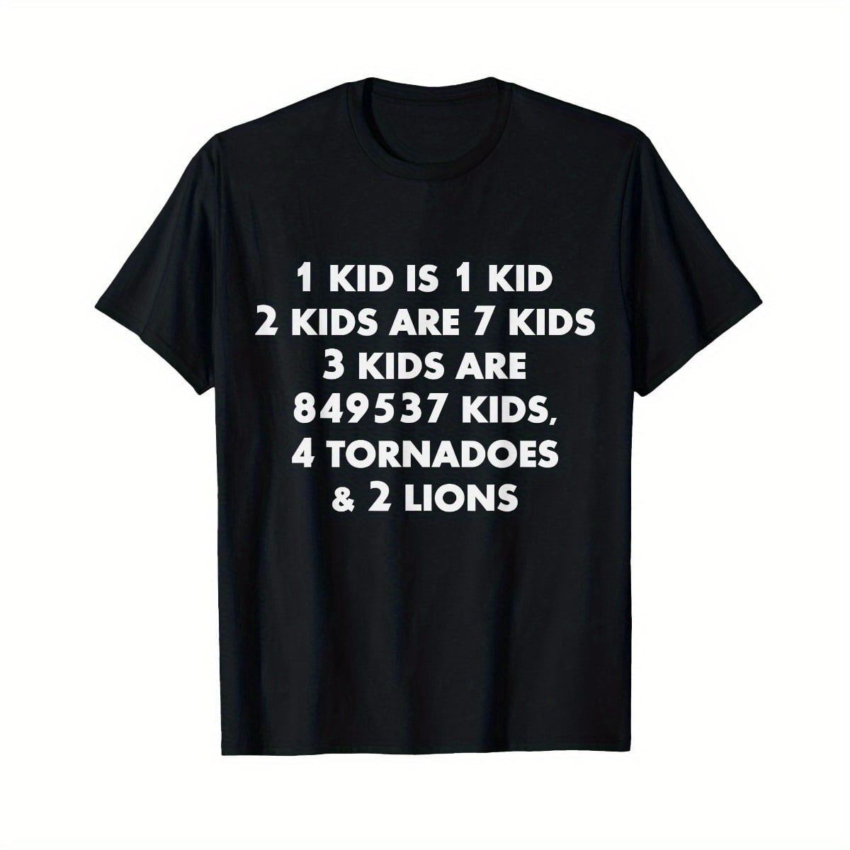 3 Kids Dad 3 Kids Mom Funny Father day Mother Day Parent T-Shirt ...