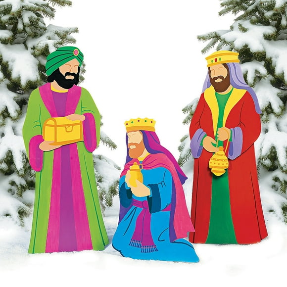 Three Kings Decorations for Home and Outdoor Christmas Decor