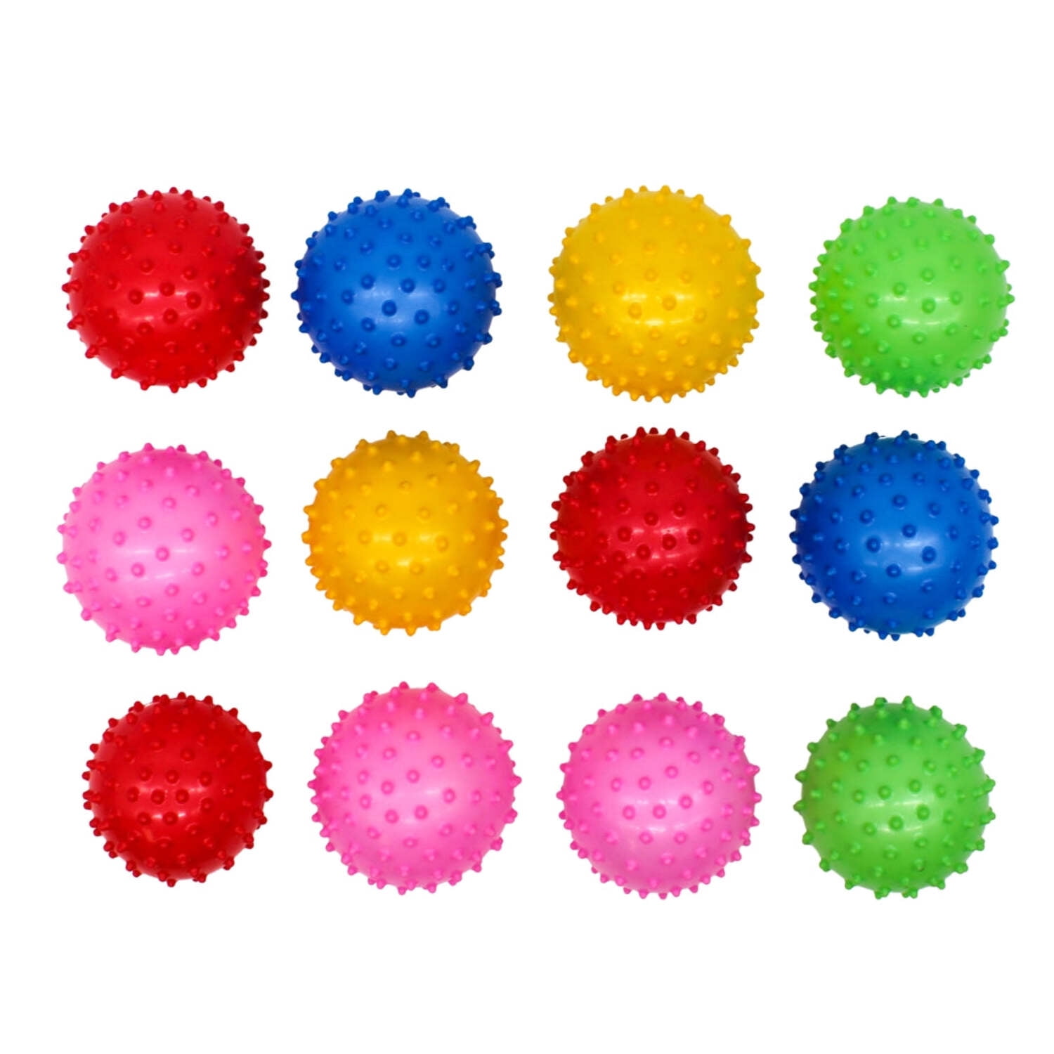 3" Knobby Ball - Assorted Colors (Dozen) - Walmart.com