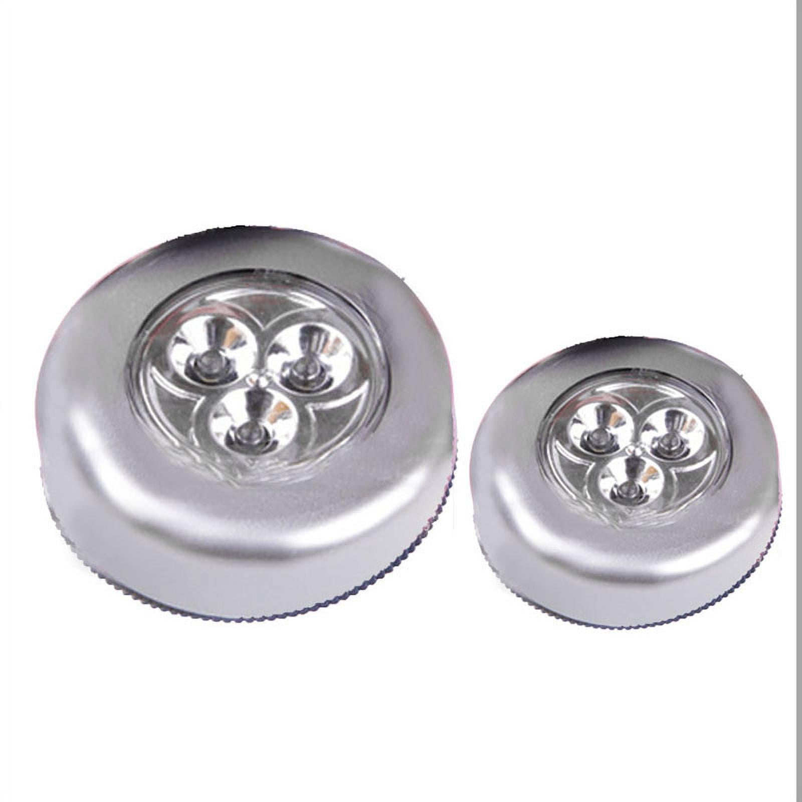 3 LED Wall Light with Sticker Tap, Adhesive Under Cabinet Lighting for ...