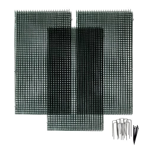 3 Large Fold-Away Bush Plant Protectors Supports (Vinyl Coated Wire ...