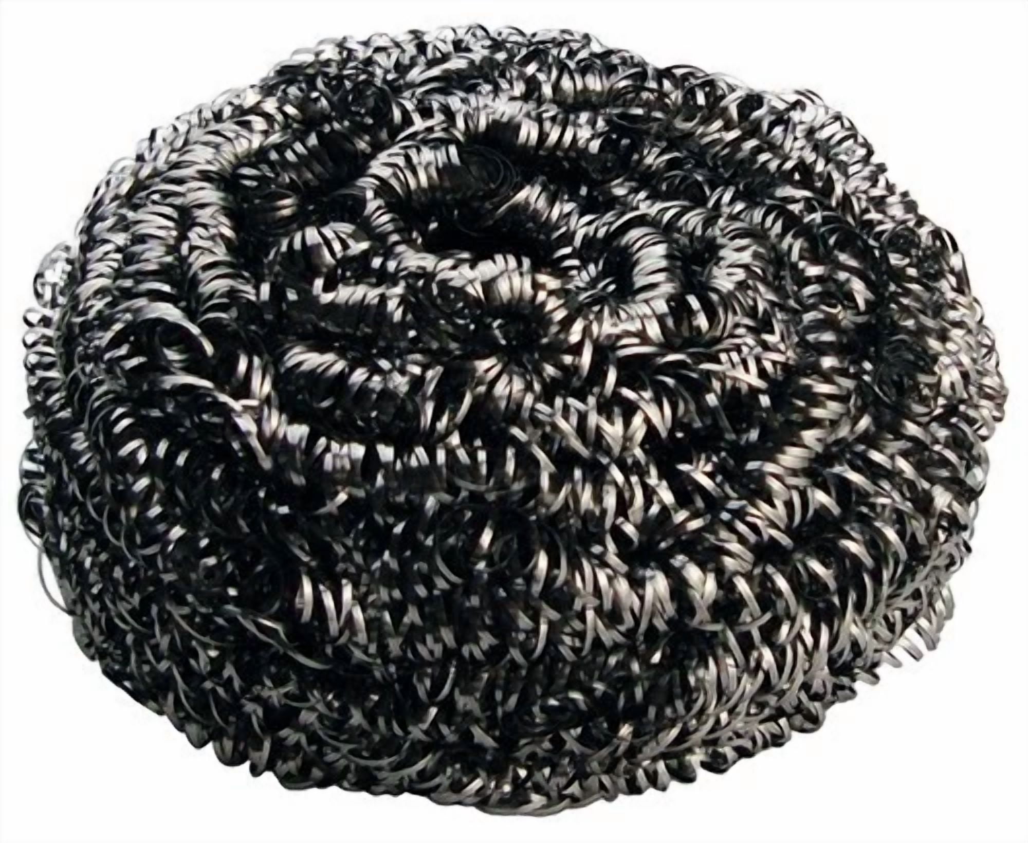 3 Large Stainless Steel Kitchen Metal Scrubs Sponge Pot Pan Scrubber ...