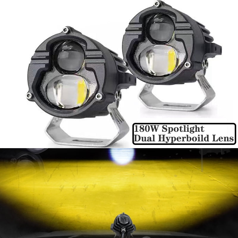 3 Laser Headlights for Wrangler High Beam Spotlights Super Penetrating ...