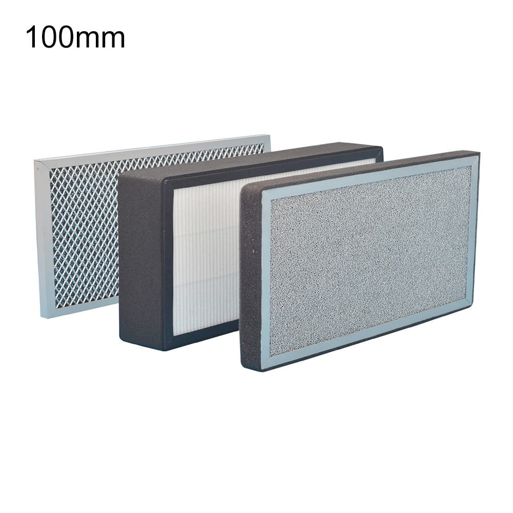 3-Layer Air Purification Filter Box with HEPA & Carbon for Fresh Indoor ...
