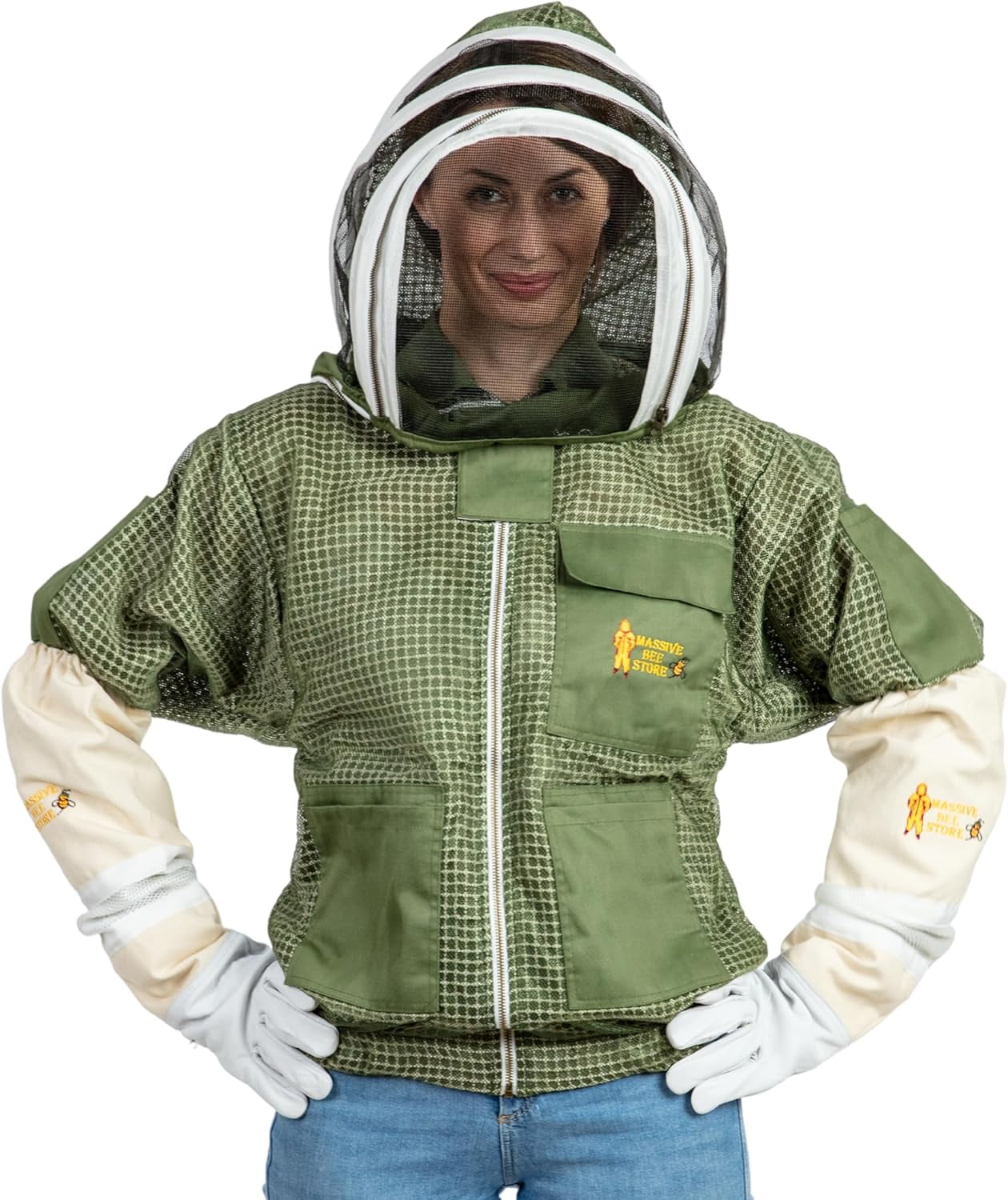 3 Layer Beekeeping Ventilated Jacket for Full Protection Ultra ...