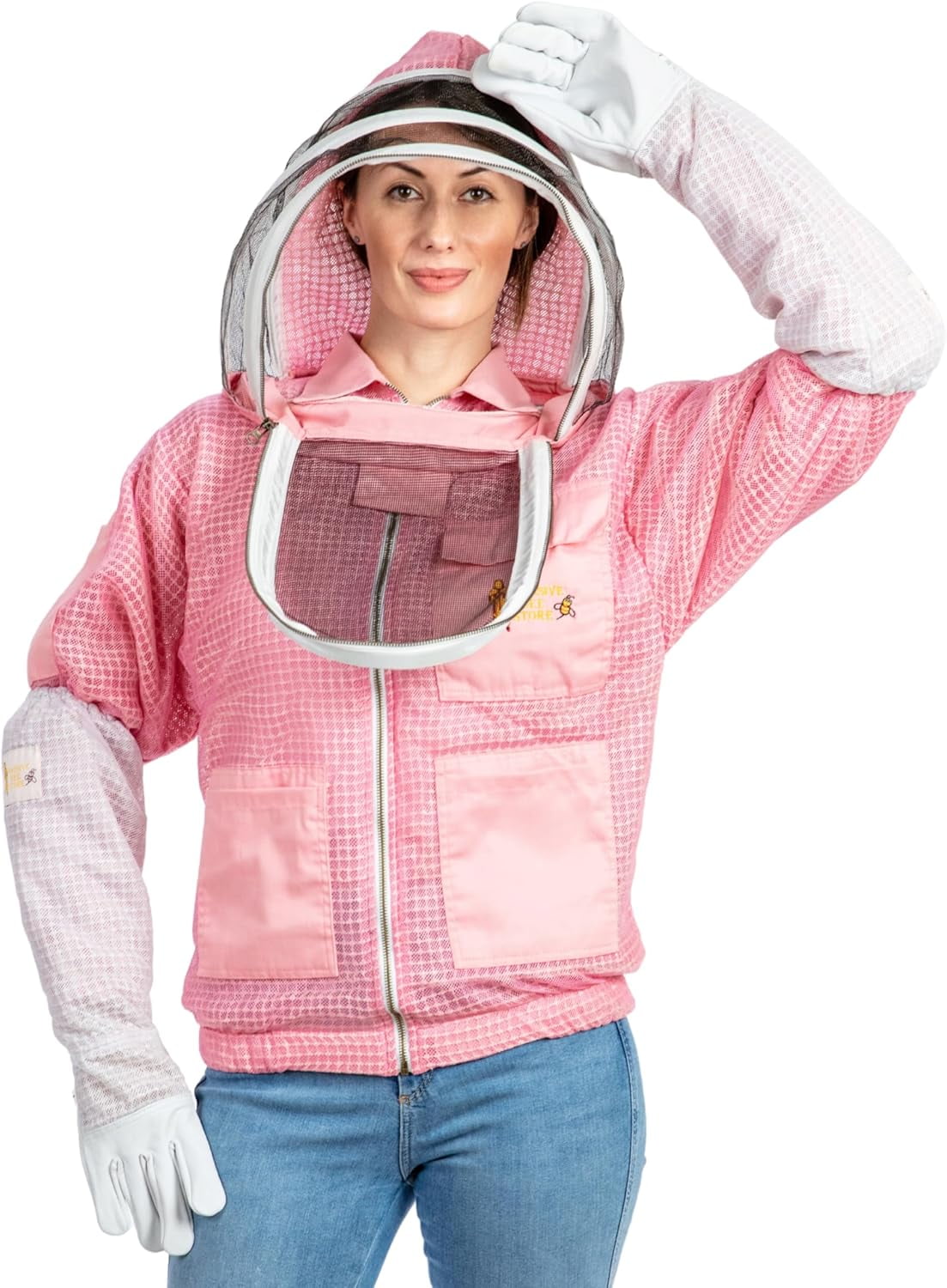 3 Layer Beekeeping Ventilated Jacket for Full Protection of Beekeepers ...
