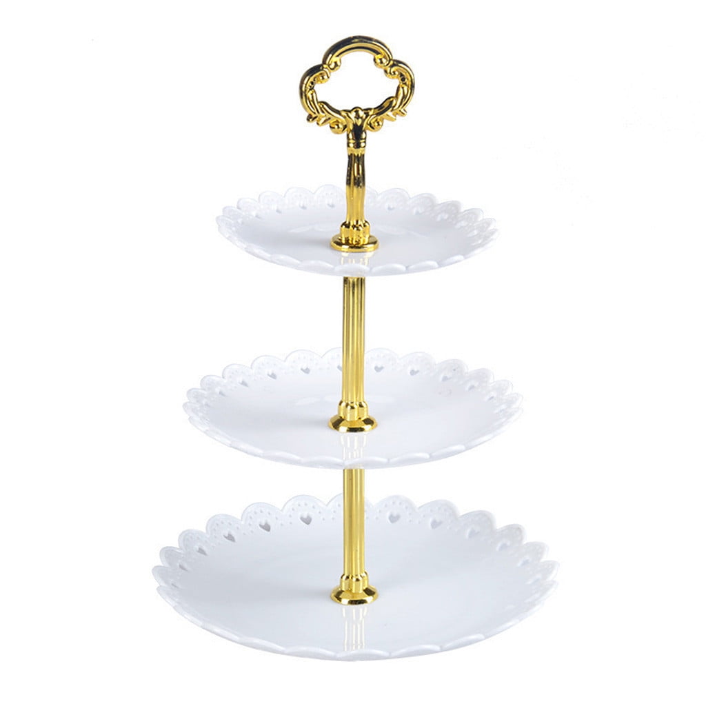 3 Layer Cake stand (white) - Walmart.com