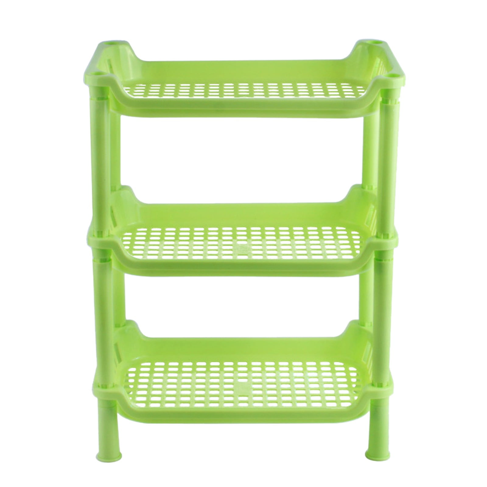 3-Layer Corner Storage Caddy - Square/Triangular, for Bathroom/Kitchen ...