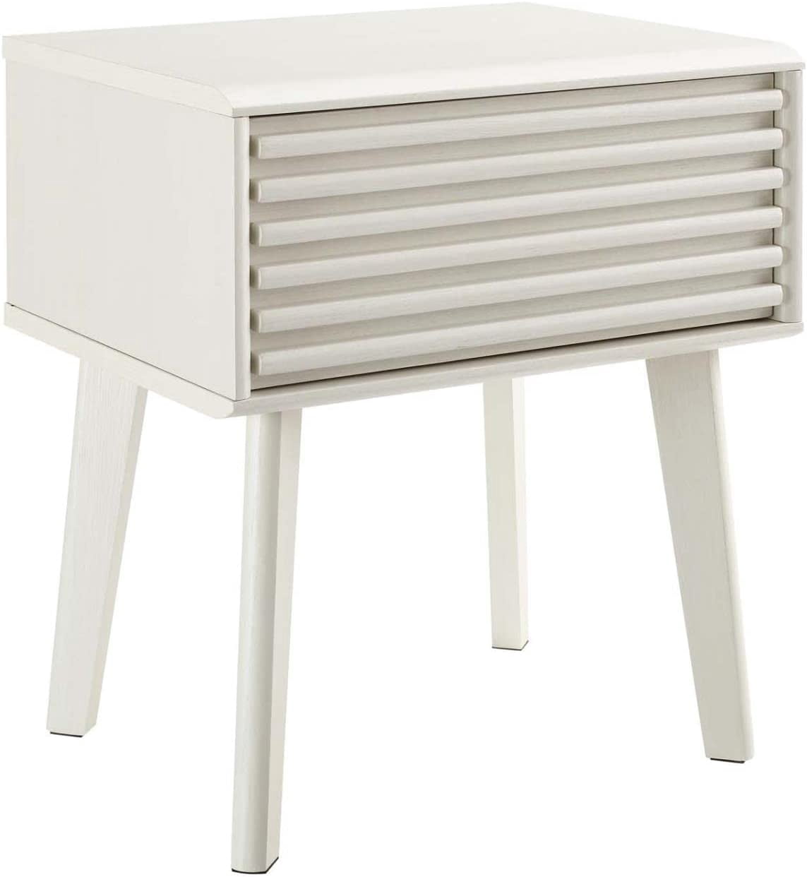 3-Layer End Table, Narrow Wood Side Tables for Small Spaces Bedside ...