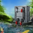 FINAQUA 3-Layer Fish Tank Filter Box, Stackable Aquarium Circulation ...