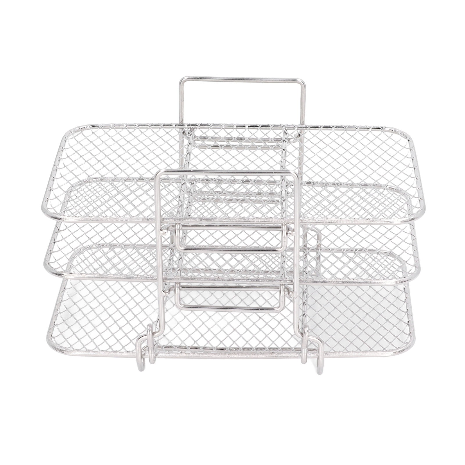 3,Layer Grill Rack For Fryers, Stainless Steel, Stackable Design, Fits ...