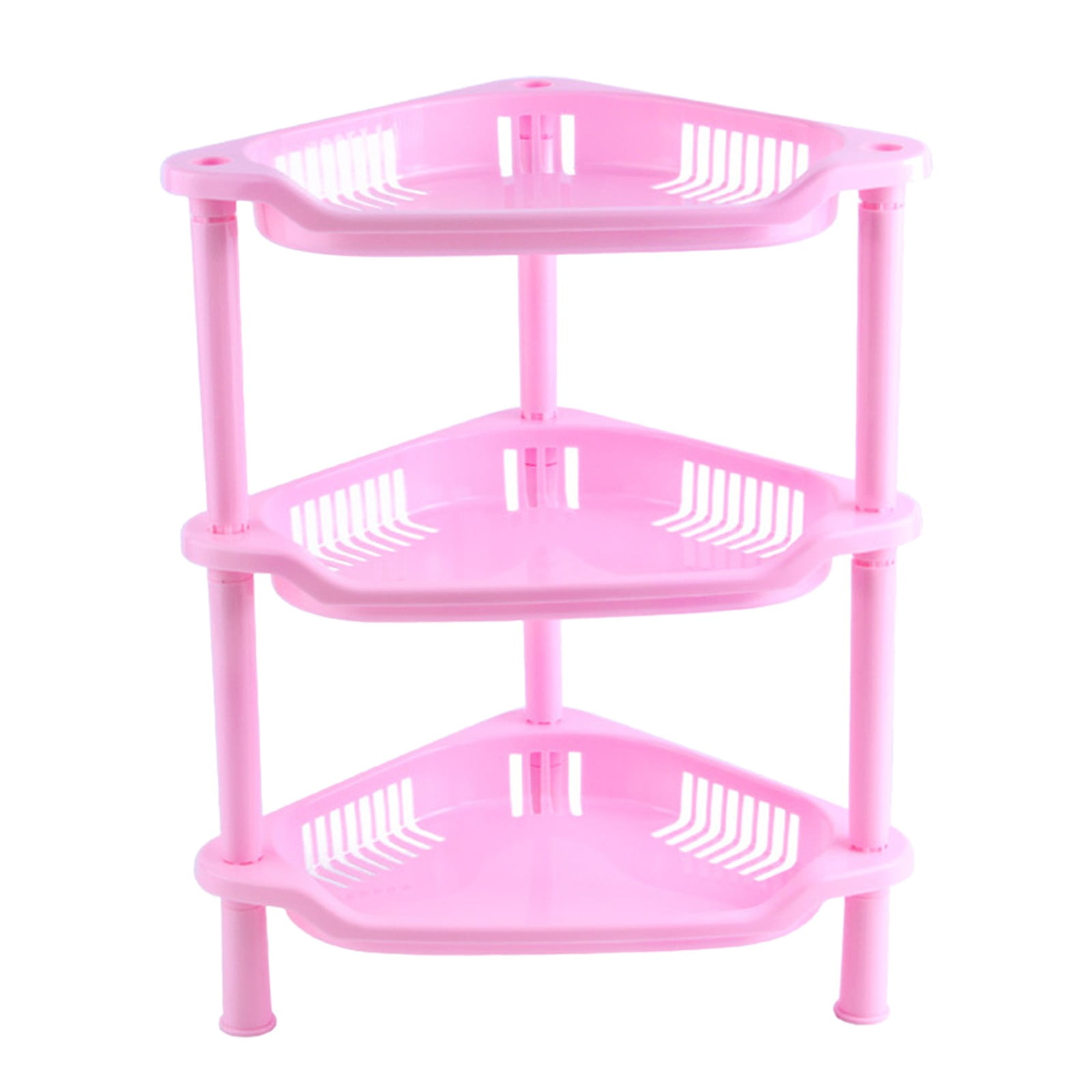 3 Layer Square Triangular Corner Storage Organizing Caddy Stand For ...
