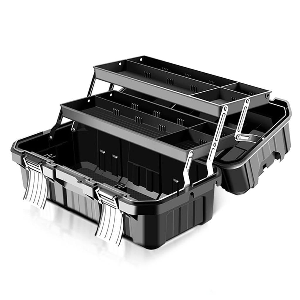 3 Layer Storage Box Tool Box Organizer Multifunction Organizer and ...