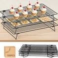 3 Layer Wire Cooling Racks for Cooking and Baking, Drying Racks ...