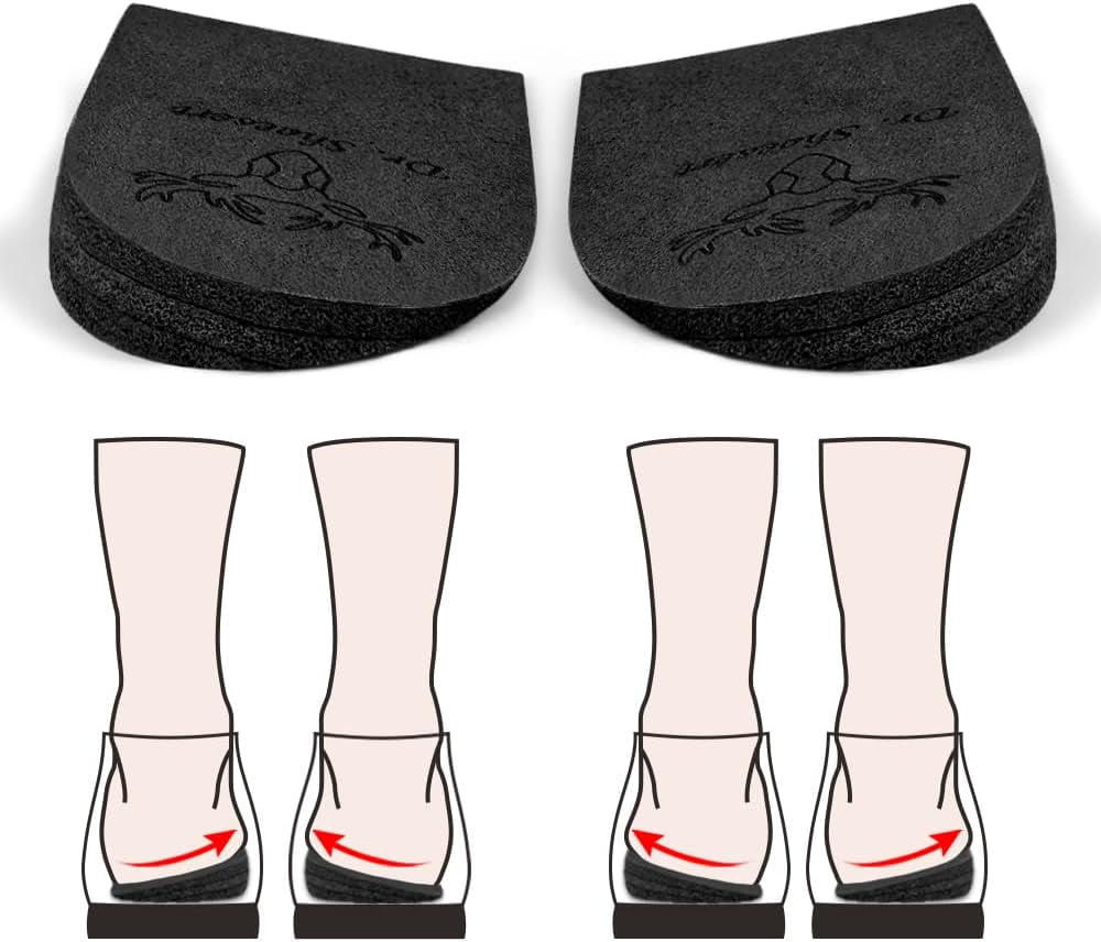 3 Layers Adjustable Orthopedic Heel Wedge Inserts, Supination ...