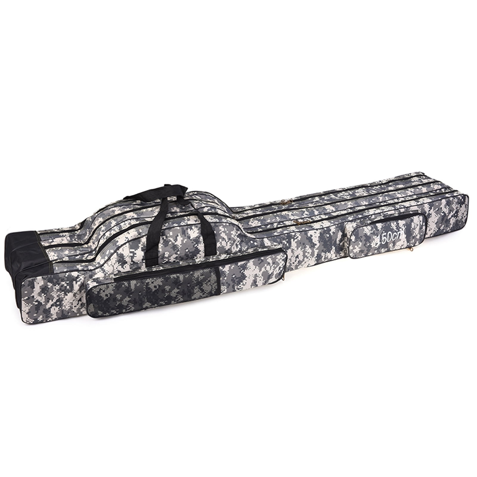 "Gofishup 3 Layer Fishing Rod Bag, Portable Folding Tackle Bag, 59 ...