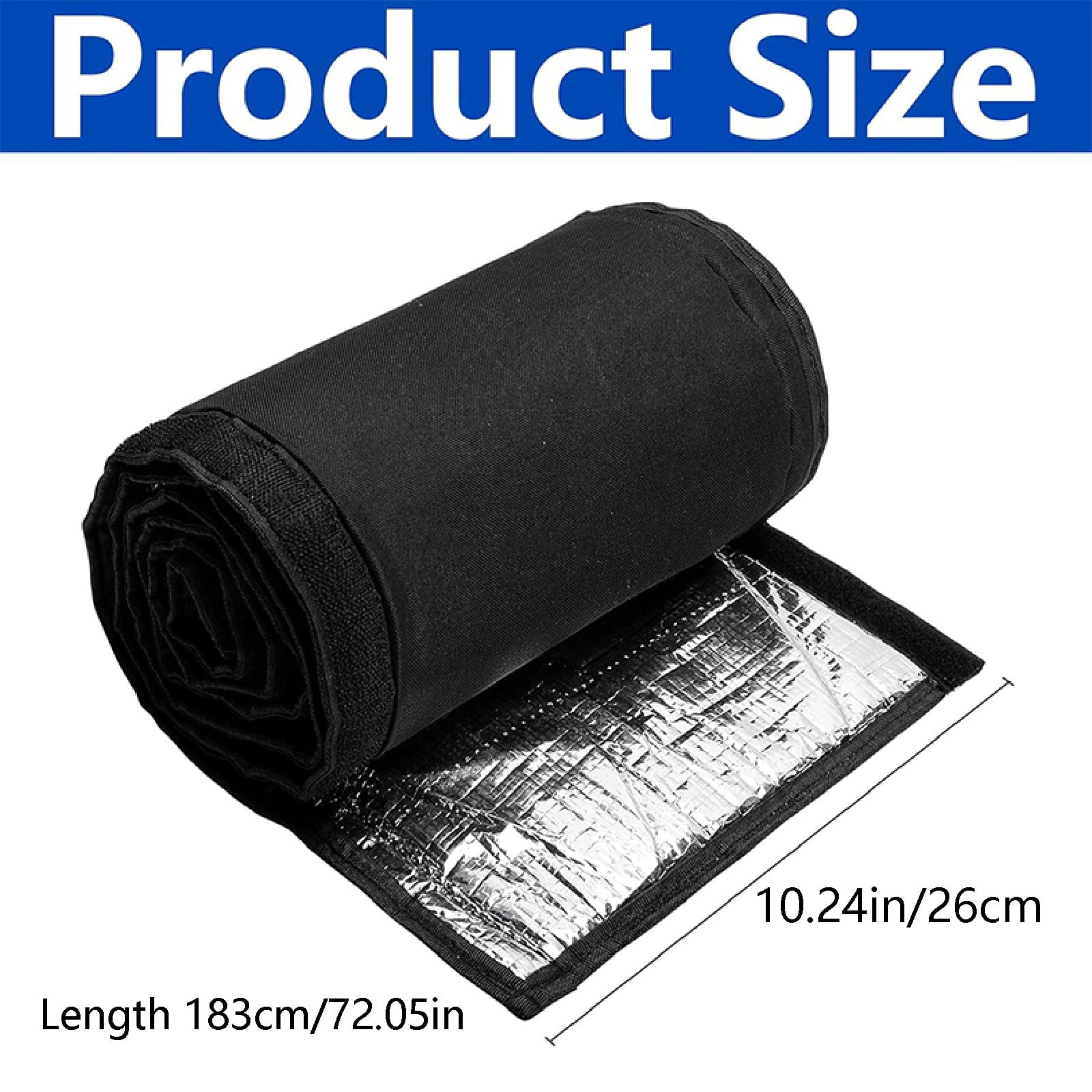 3 Layers HVAC Copper Pipe Insulation Cover – 72" x 10.2" AC Hose Sleeve ...