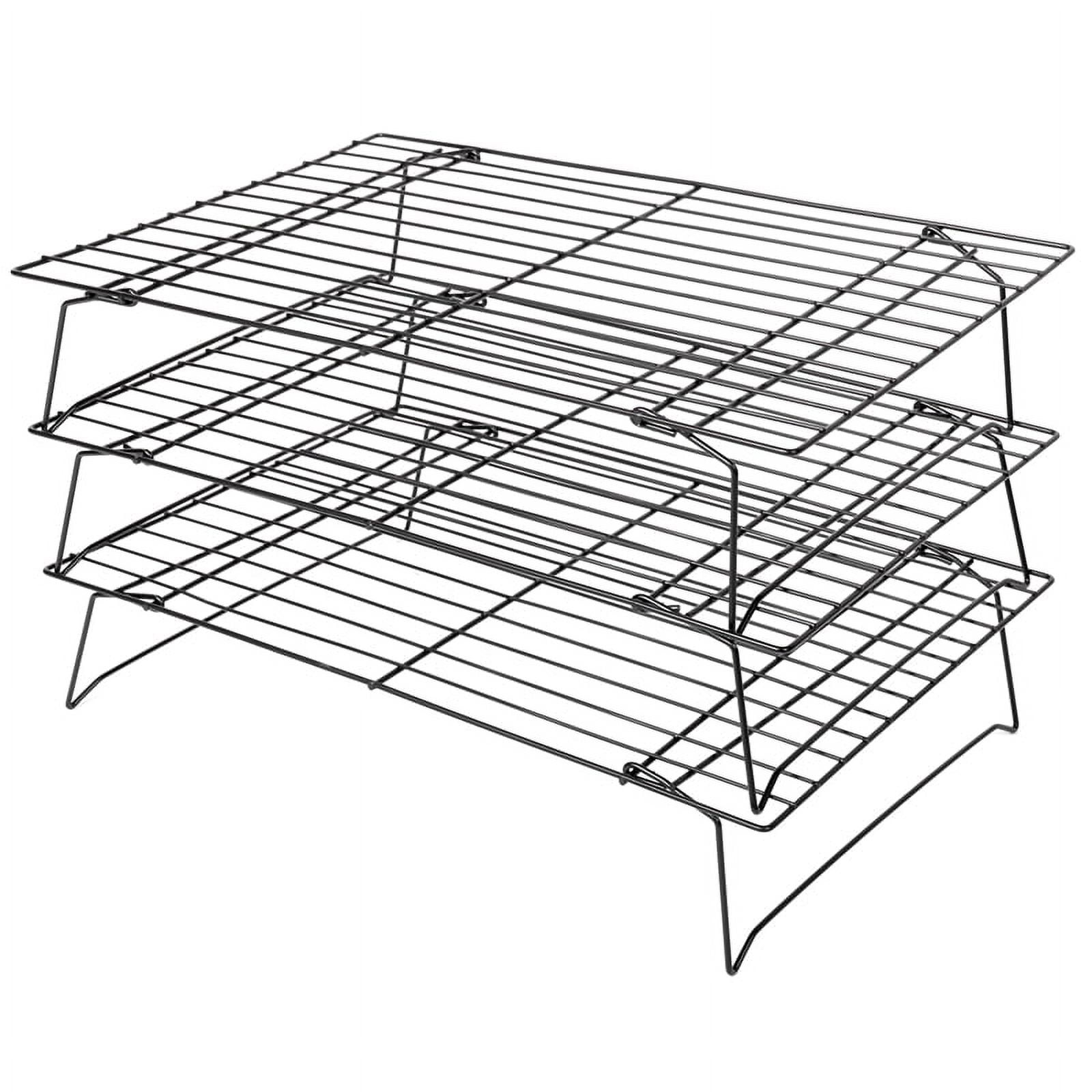 3 Layers Stackable Cooling Rack Metal Cake Cookie Bread Cooling Rack ...