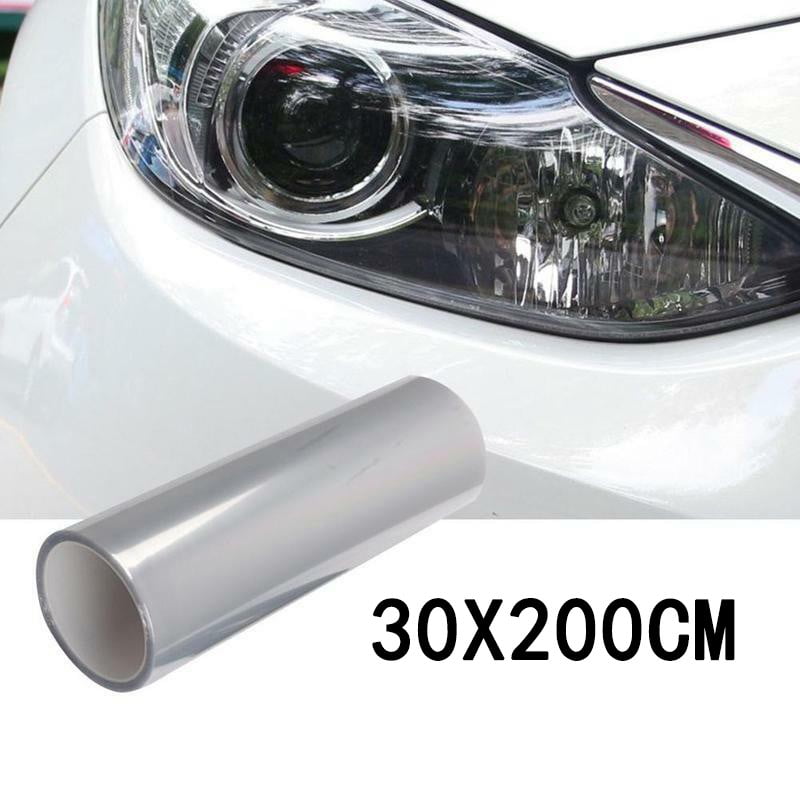 3-Layers Vinyl Film Wrap Transparent Headlight Fog Light Film ...