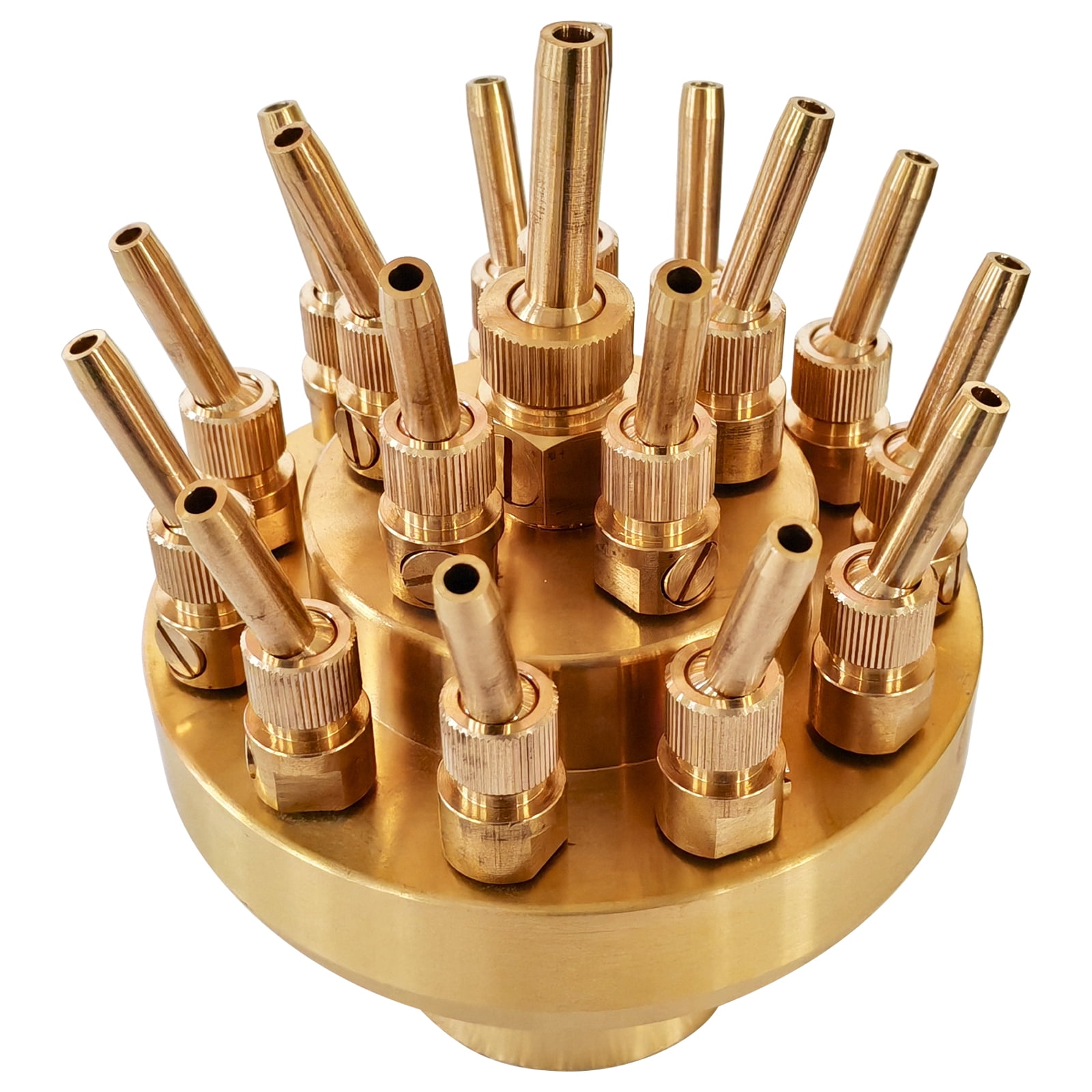 3 Layers Water Fountain Nozzle Adjustable Spray 17 Sprinklers 2 ...