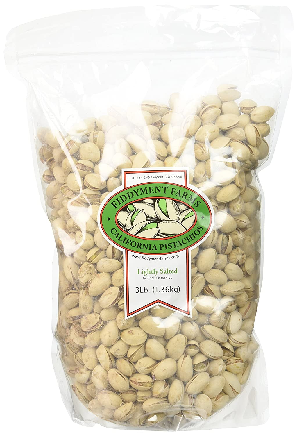 3 Lb Lightly Salted In-shell Pistachios - Walmart.com