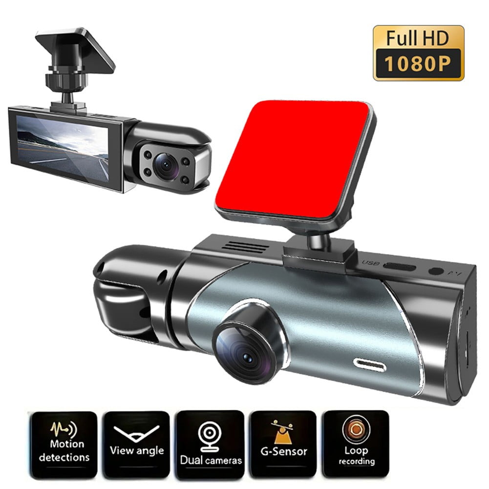 3-Lens 1080P Car Dash Cam For Night Nision Dvr Lens Camera Driving ...