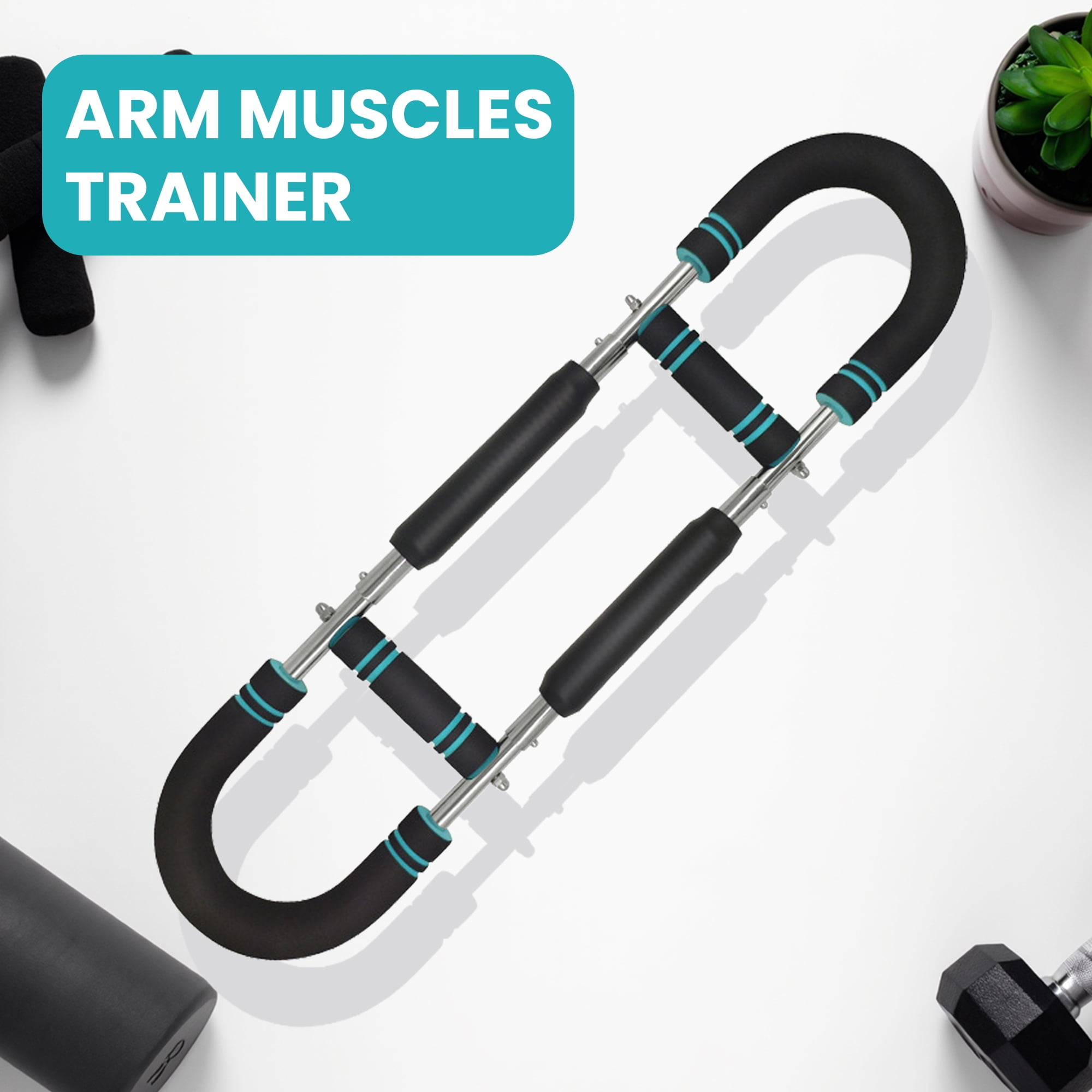 3-Level Adjustable Resistance Arm Exerciser - Durable, Multi-Purpose ...