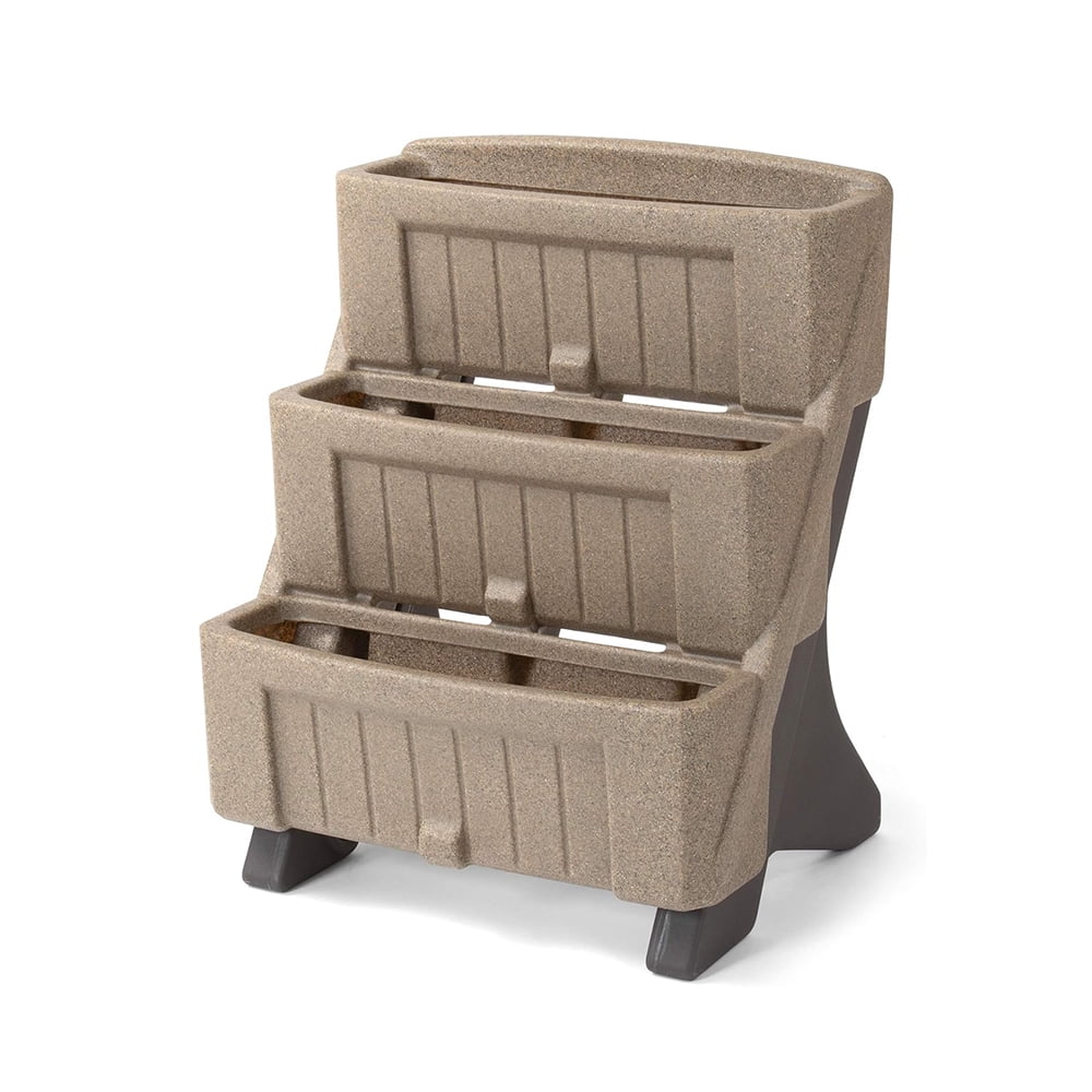 3-Level Multi Tiered Planter, Larger Planter Boxes, Outdoor Garden Beds ...