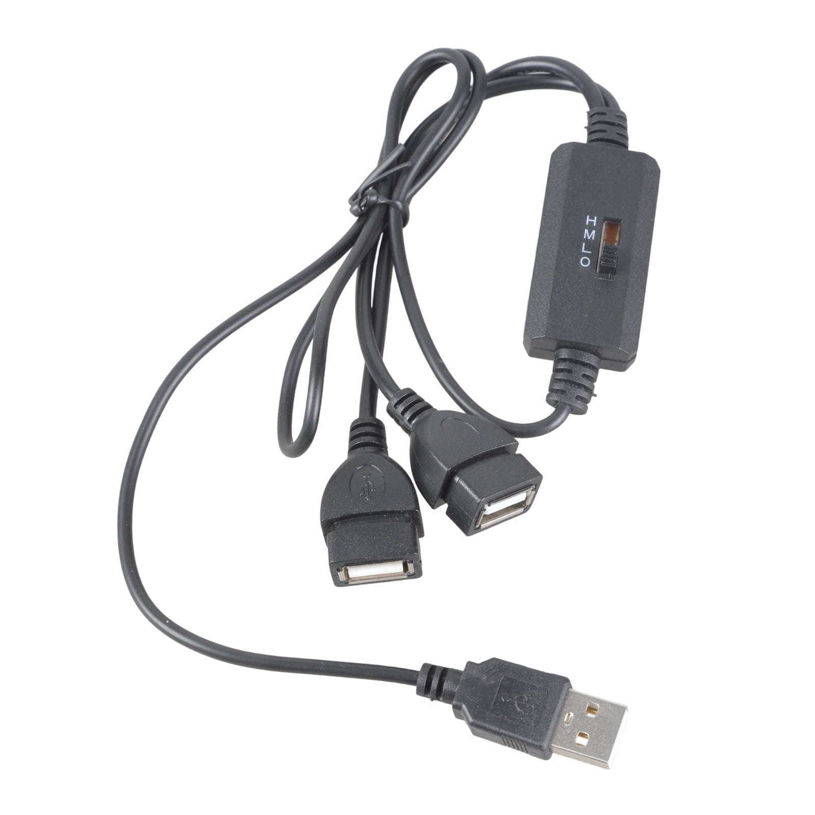 3 Levels Adjustable USB Male Female Connectors Cable For Cooling Fan ...
