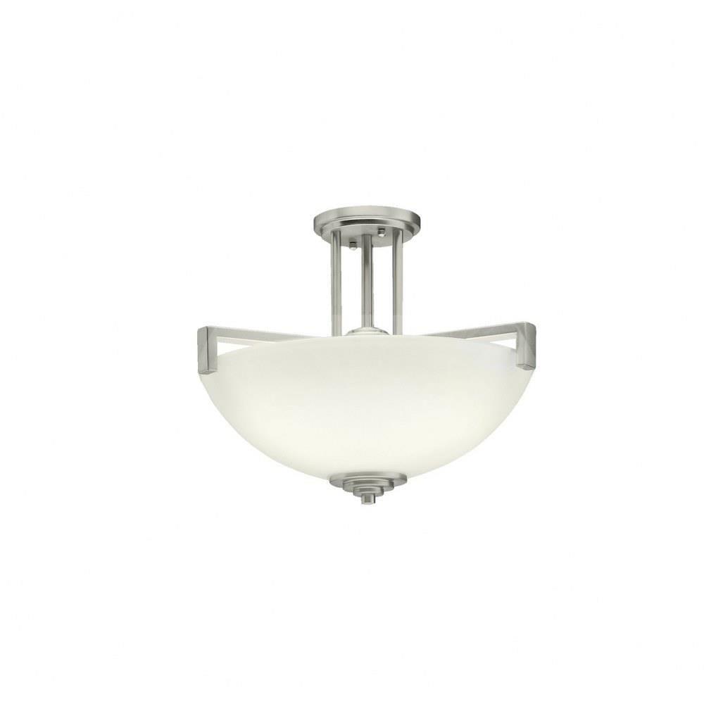 3 Light Contemporary Minimalist Inverted Pendant Light Fixture with ...