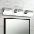 3-Light LED Vanity Light, 22 Inch, Dimmable and Reversible, Chrome ...