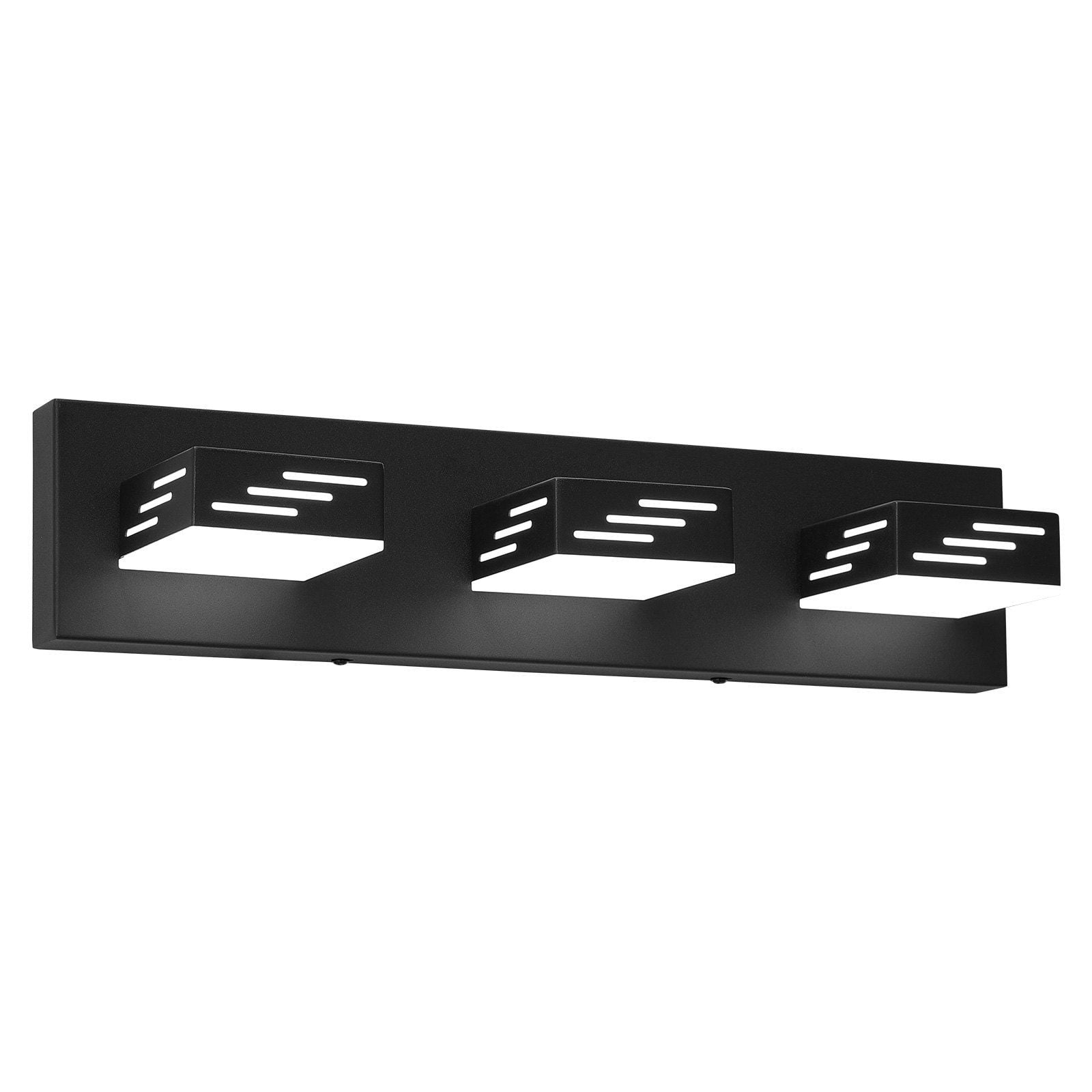 3-Light LED bathroom mirror headlight, modern minimalist vanity wall ...