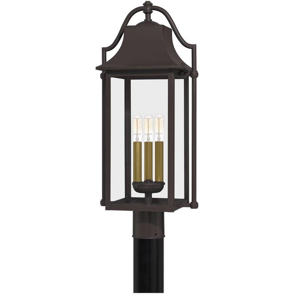 Andover Collection Three-Light Post Lantern - Walmart.com