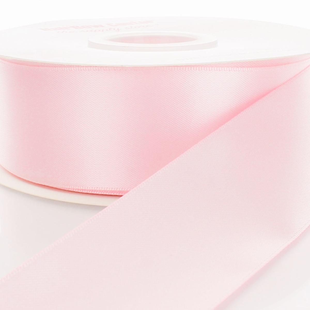 3" Light Pink Double Faced Satin Ribbon 25 Yards - Walmart.com