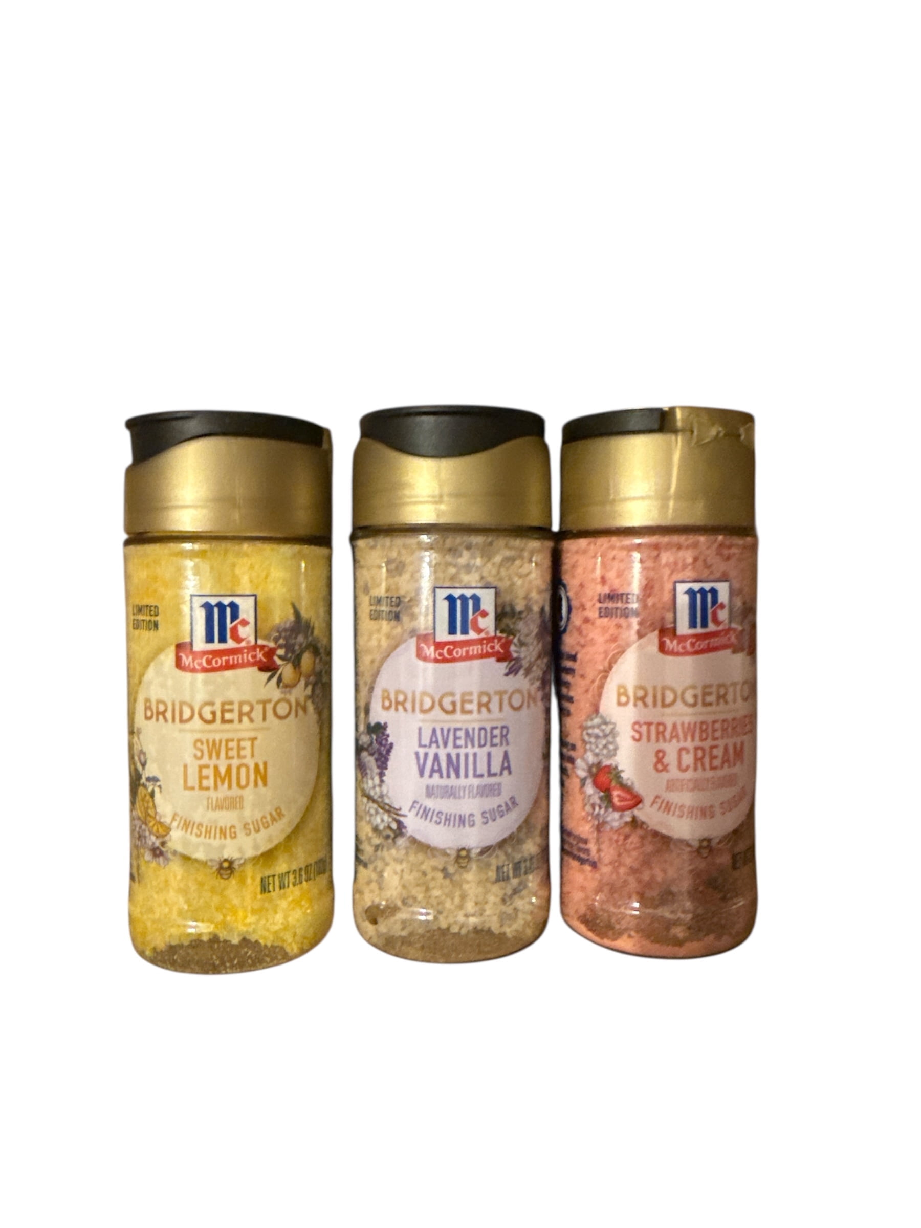 3 Limited Edition Bridgerton Lady Whistledown McCormick Finishing ...
