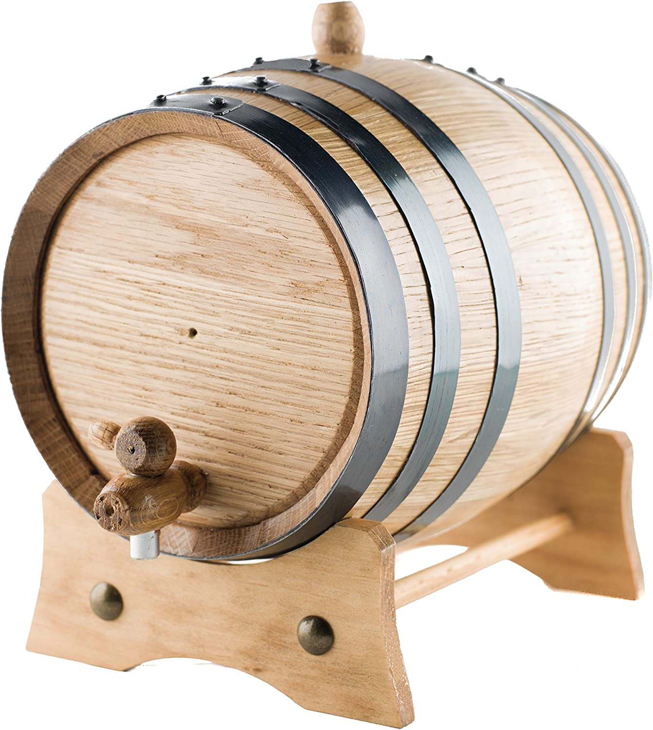 3 Liter American Oak Aging Barrel | Handcrafted using American White ...