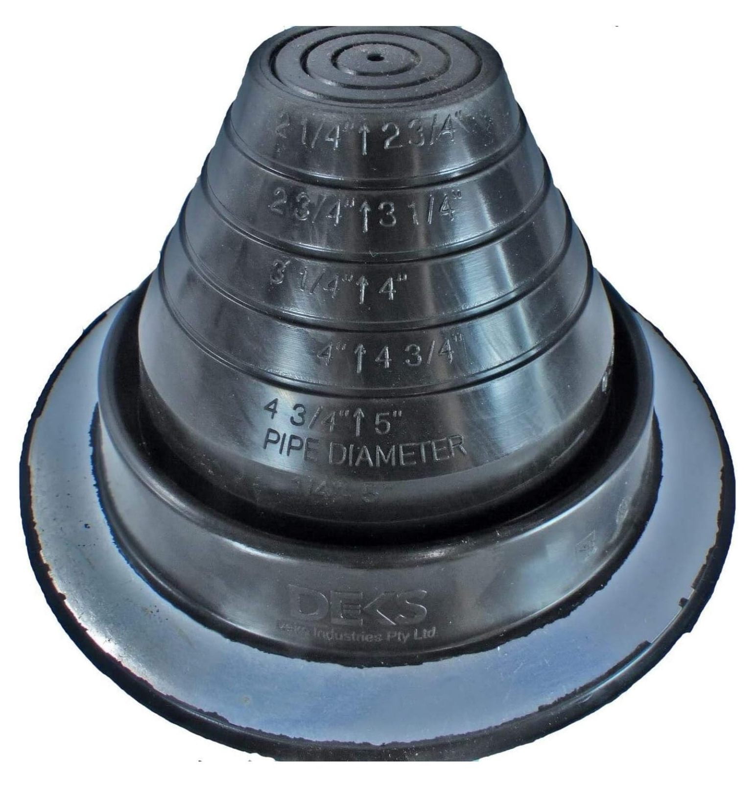 : #3 Metal Roof Pipe Flashing Boot - Cut to Fit Almost Any Pipe ...