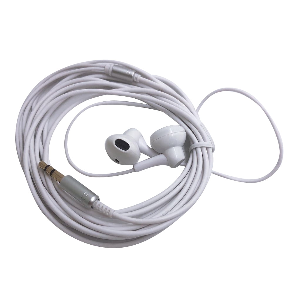 3-Meter Cable 3.5mm Plug Bass Wired Earphone Broadcast Live Monitoring ...
