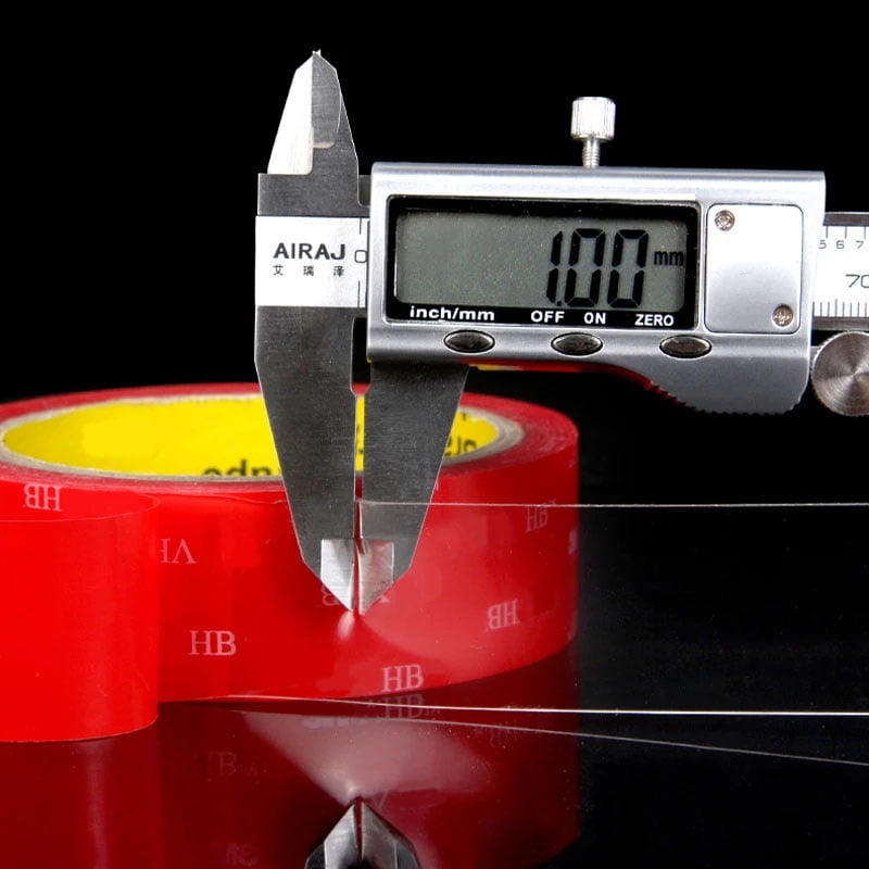 3 Meter Tape Double Sided Face Adhesive Transparent Nano Tape Anti ...